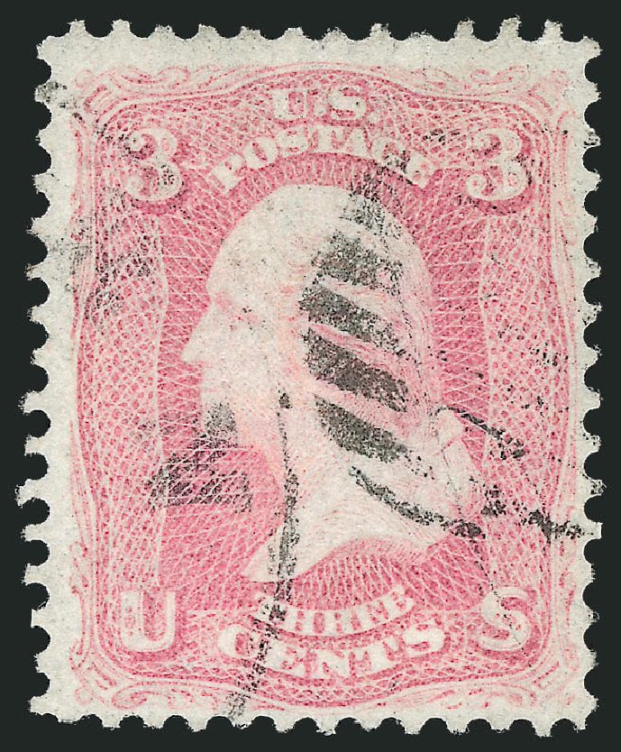 Values of US Stamp Scott Catalogue #64 - 3c 1861 Washington