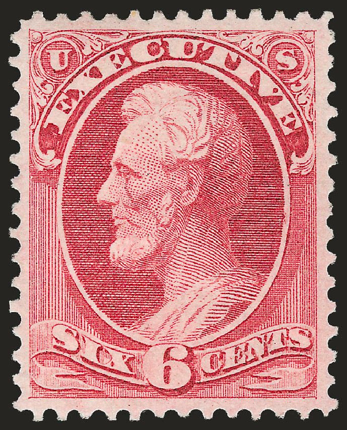 Costs of US Stamp Scott #O13 - 6c 1873 Executive Official